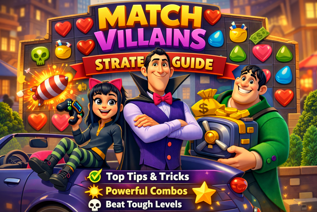 🧩 Match Villains: A Real Player’s Guide to Beating More Levels (Without ...